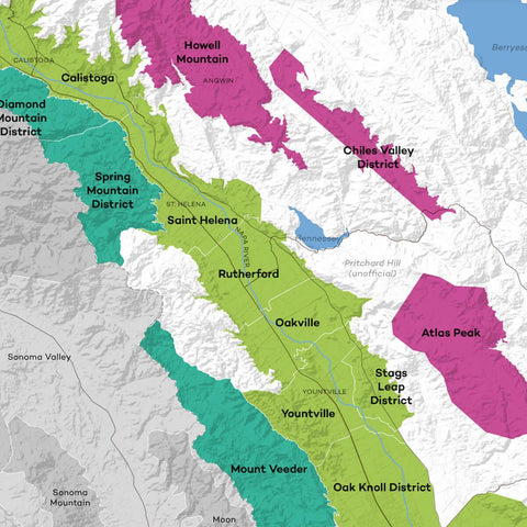 Napa Valley Map