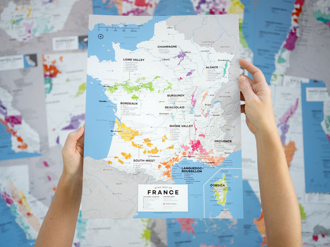 Maps of Wine Regions & Appellations by Country | Wine Prints – Wine Folly
