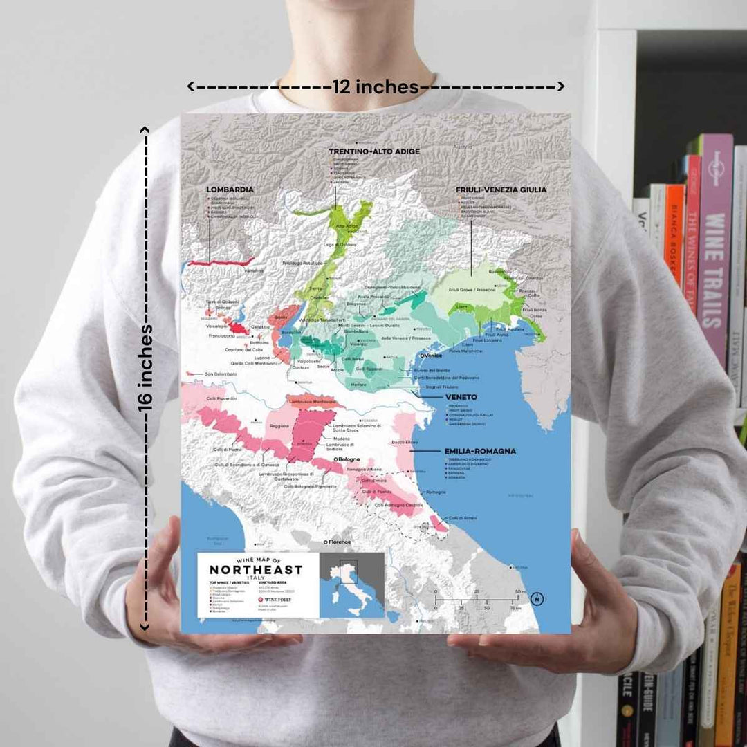 Italy Northeast Wine Map - 2nd Edition – Wine Folly