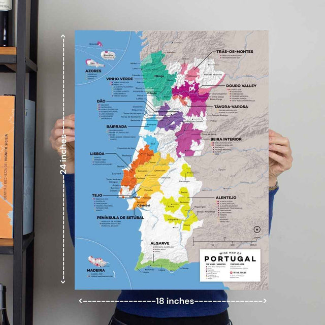 Portugal Wine Map - 2nd Edition – Wine Folly
