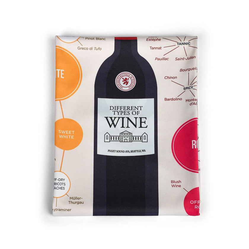 Types of Wine – Microfiber Wine Glass Polishing Cloth – Wine Folly