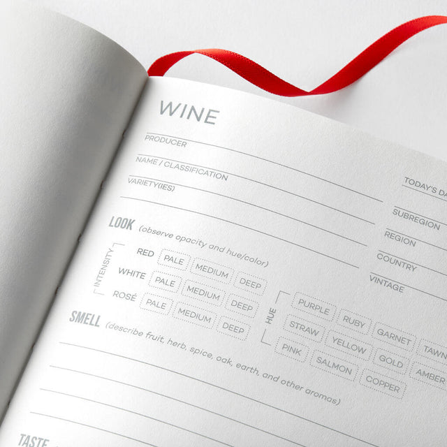 Wine Tasting Journal (Notebook) | Wine Folly