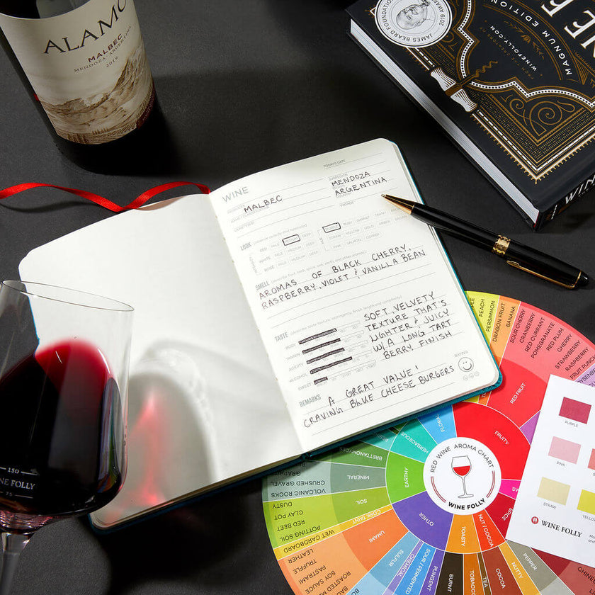 Wine Tasting Journal (Notebook) | Wine Folly