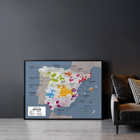 Premium Extra Large Format Wine Region Maps – Wine Folly