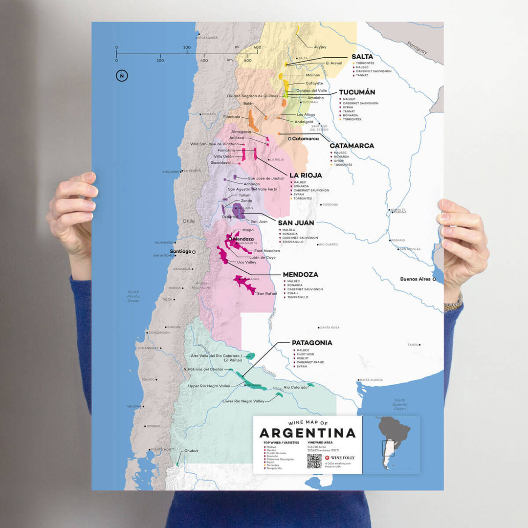 Maps of Wine Regions & Appellations by Country | Wine Prints – Wine Folly
