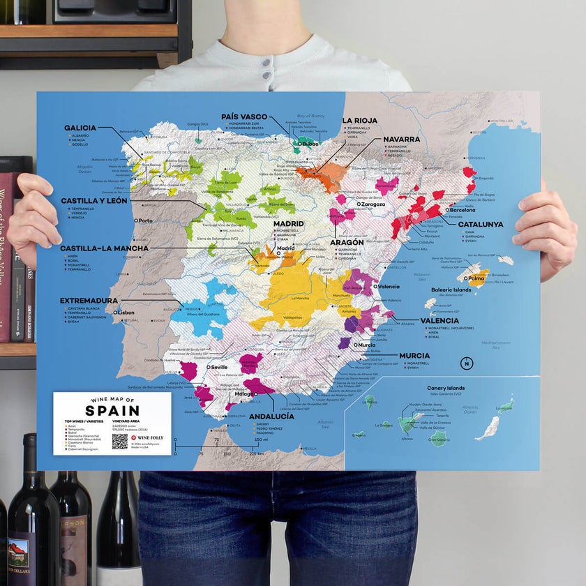 Maps of Wine Regions & Appellations by Country | Wine Prints – Wine Folly