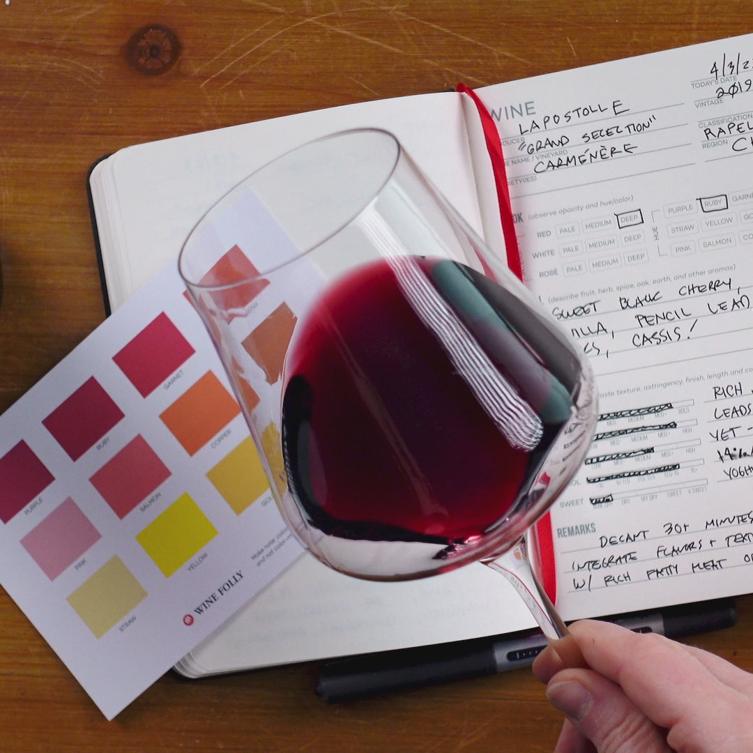 Wine Tasting Journal (Notebook) | Wine Folly