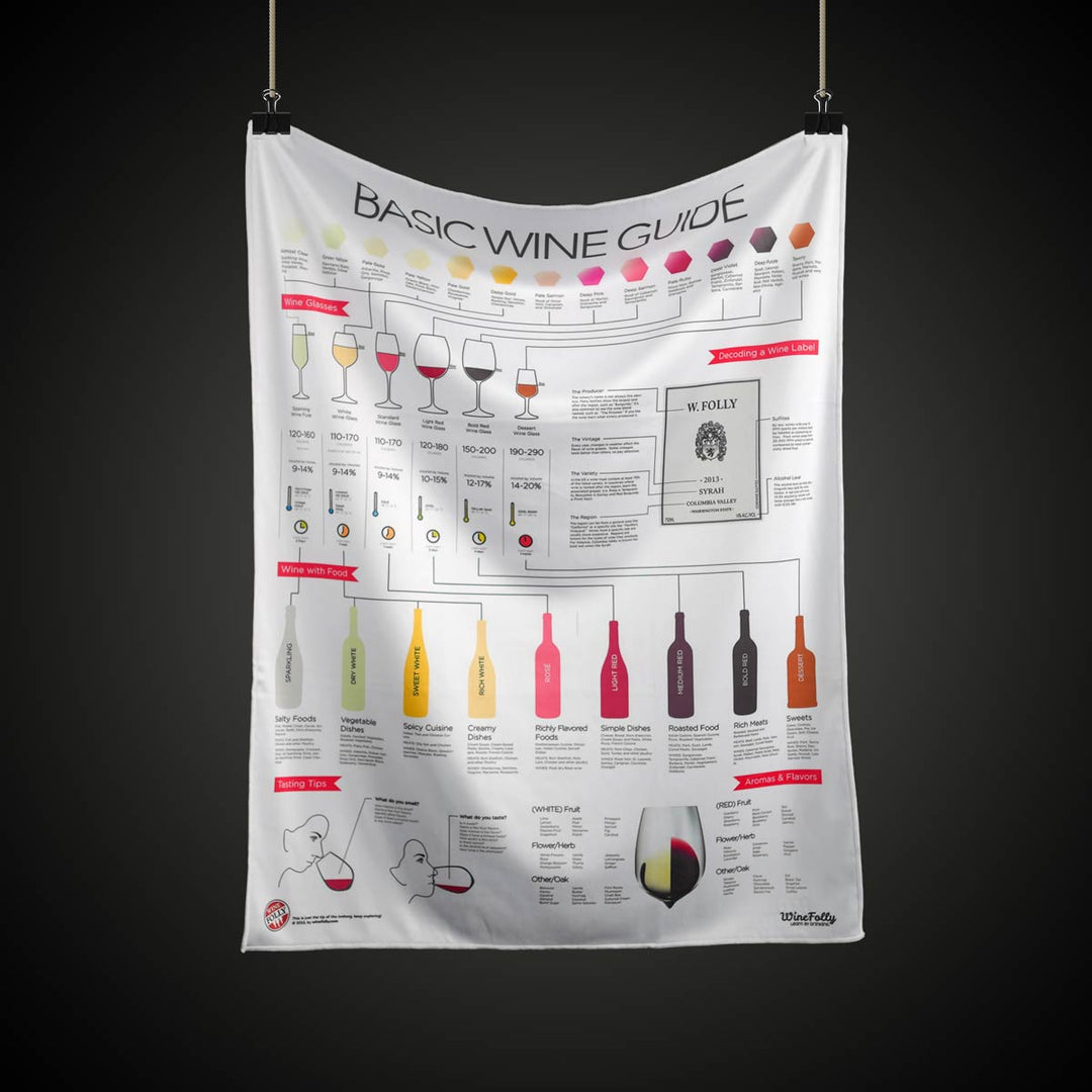 Microfiber Wine Glass Polishing Cloth (Extra-Large) | Wine Folly